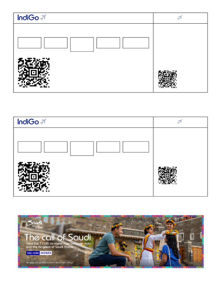 Indigo Flight 6E 6539 Details | PDF