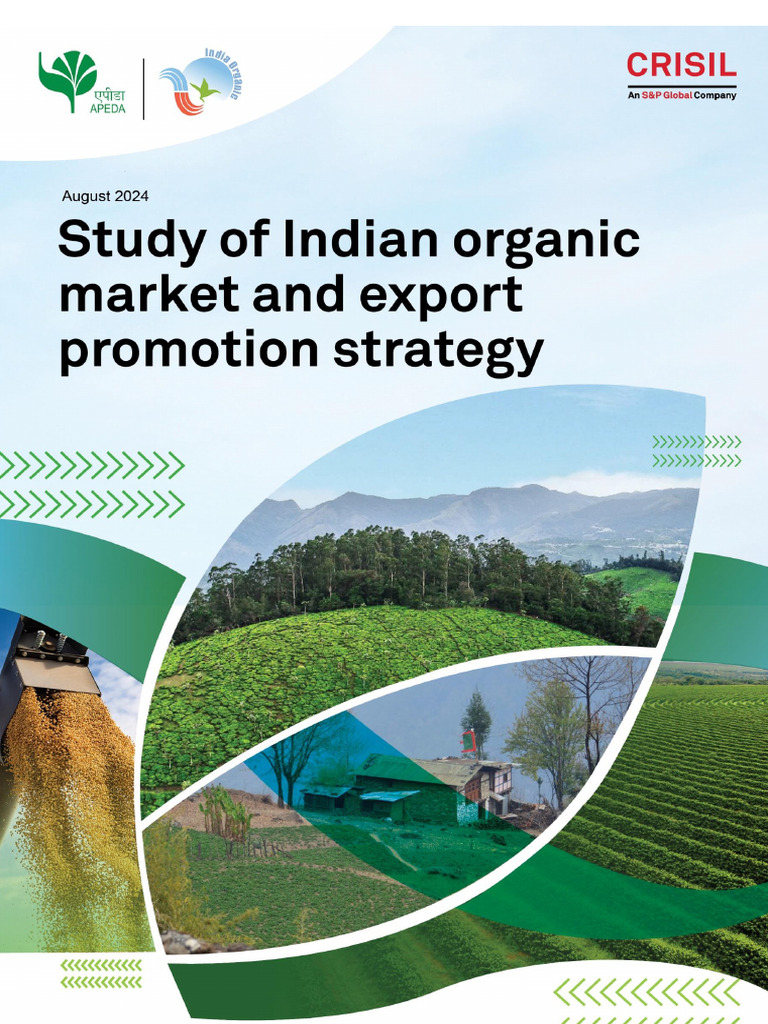 Report Indian Organic Market and Export Promotion Strategy | PDF ...