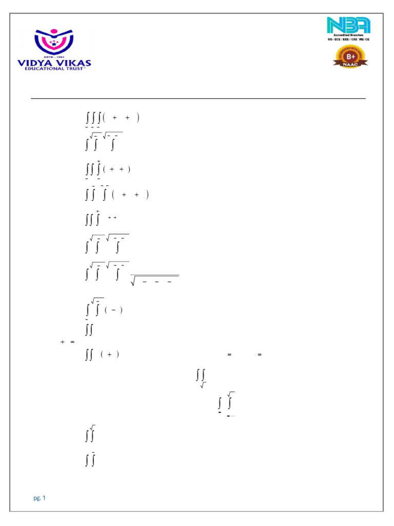 QB_Module_4 | PDF | Integral | Mathematical Objects QB_Module_4 | PDF | Integral | Mathematical Objects