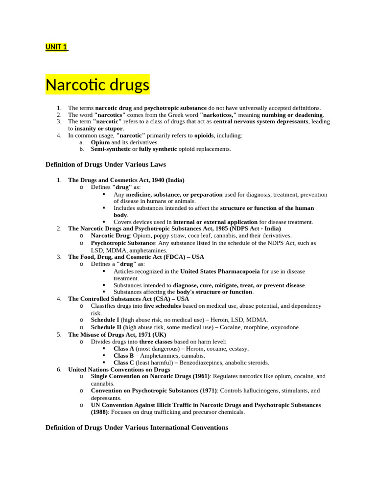 Narco | PDF | Psychoactive Drugs | Narcotic