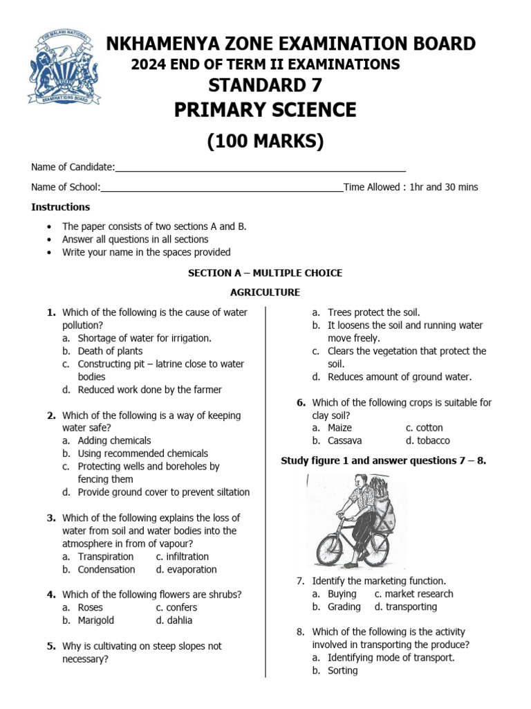 Primary Science - STD 7 | PDF | Soil | Plant Nursery
