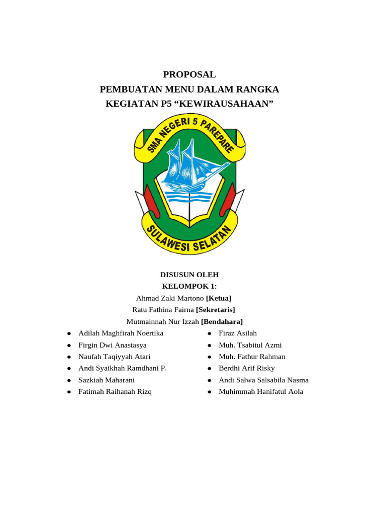Proposal P5 - Kelompok 7 | PDF