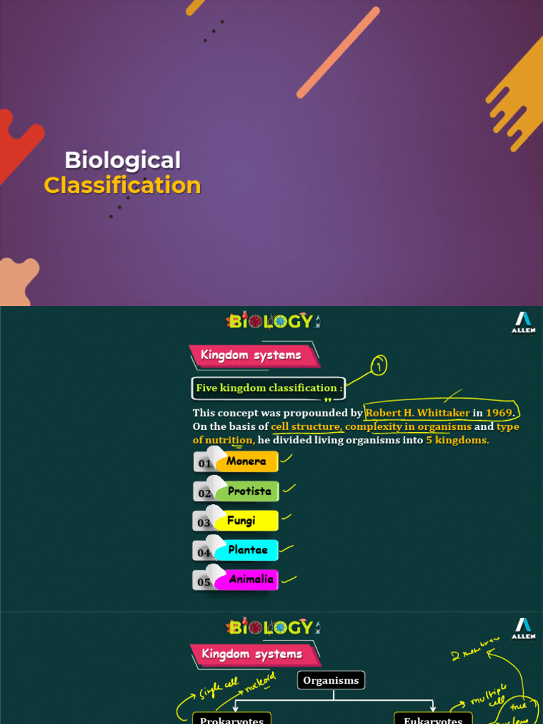 Origin of Kingdom Monera Classification | PDF