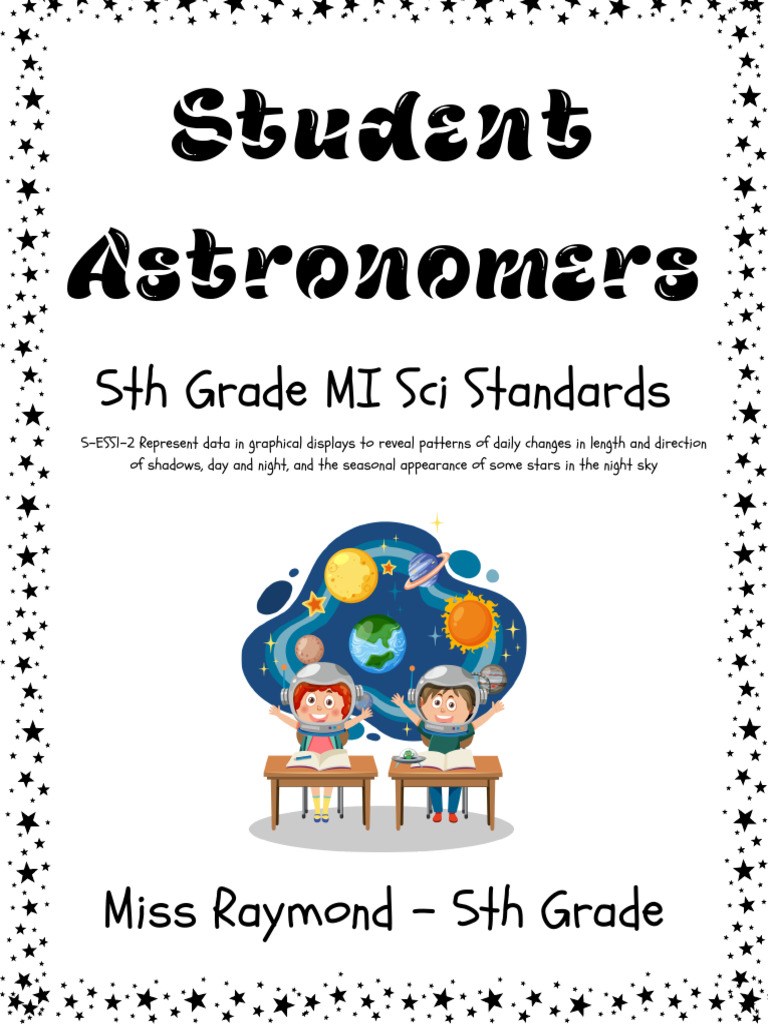 5th Grade Astronomy Constellation Project | PDF | Constellation | Sky