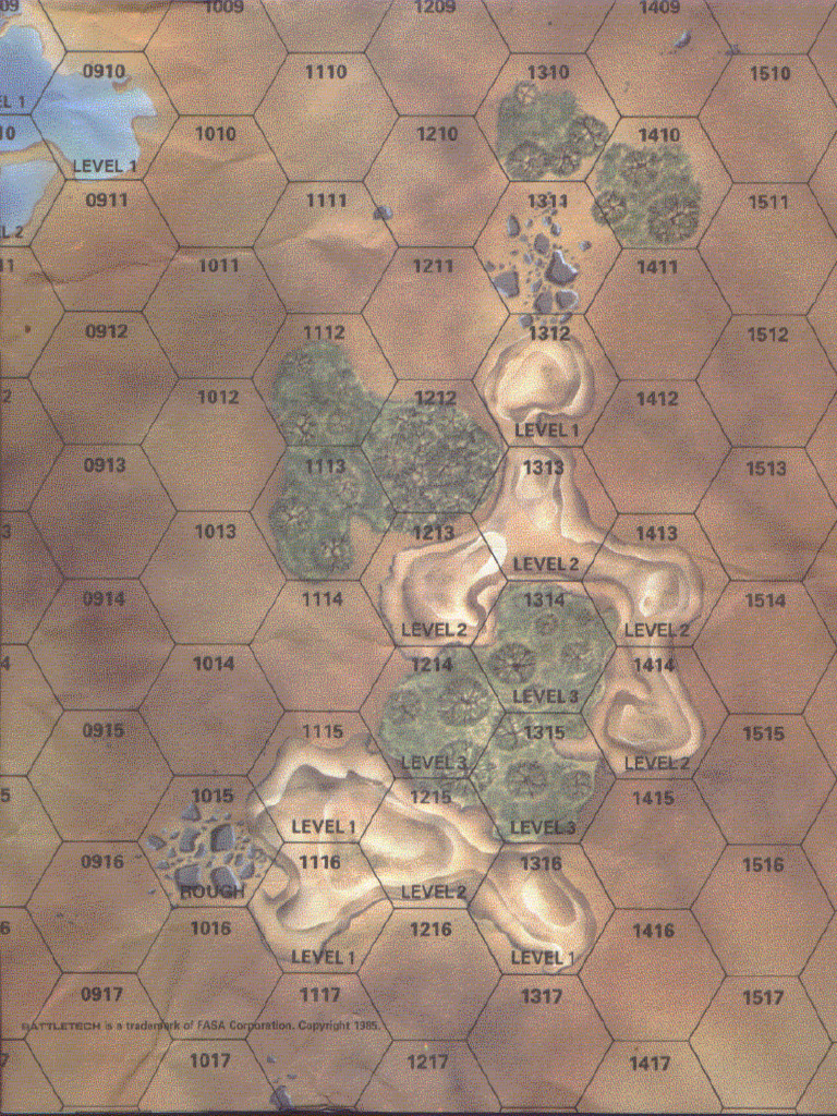 1610 - Battletech Map Set #1 | PDF