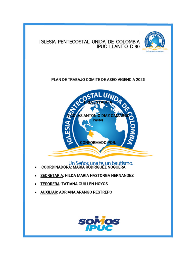 Plan de Trabajo Ipuc | PDF