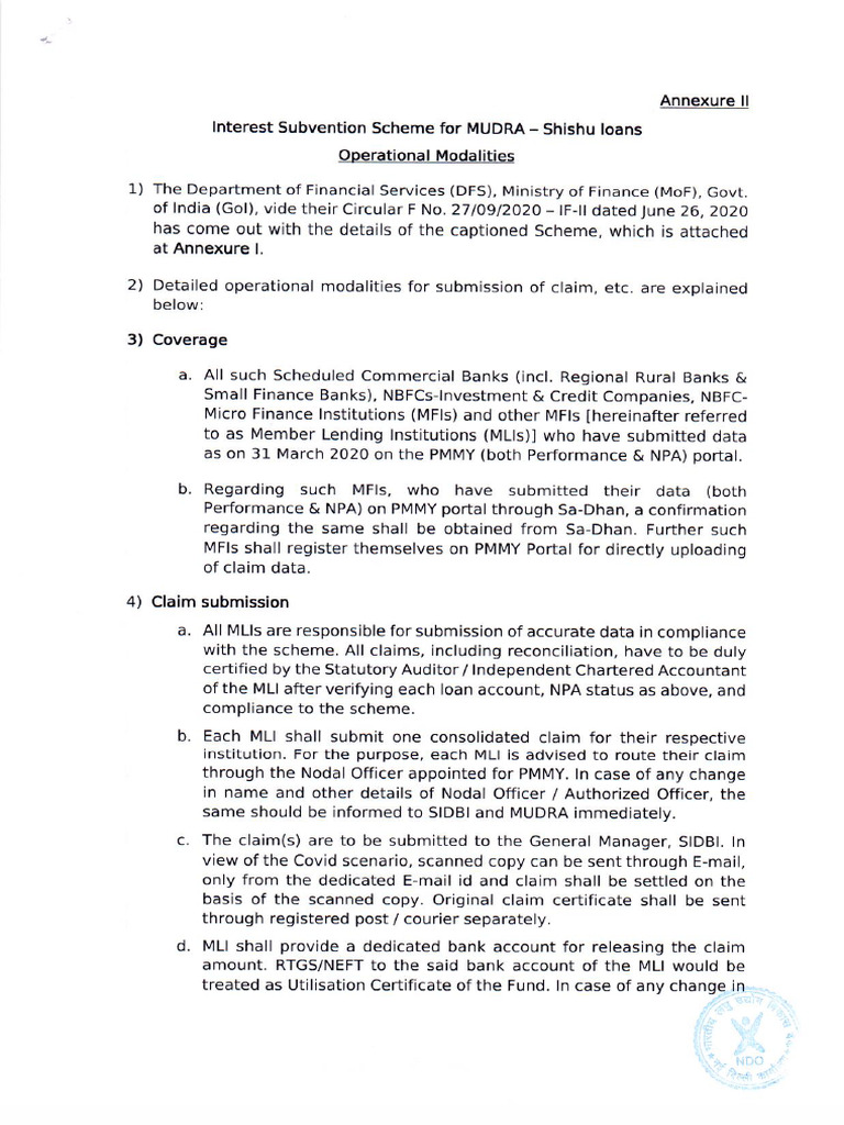 Annexure II | PDF
