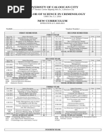 BS Criminology Curriculum Overview 2025 | PDF | Forensic Science | Crimes