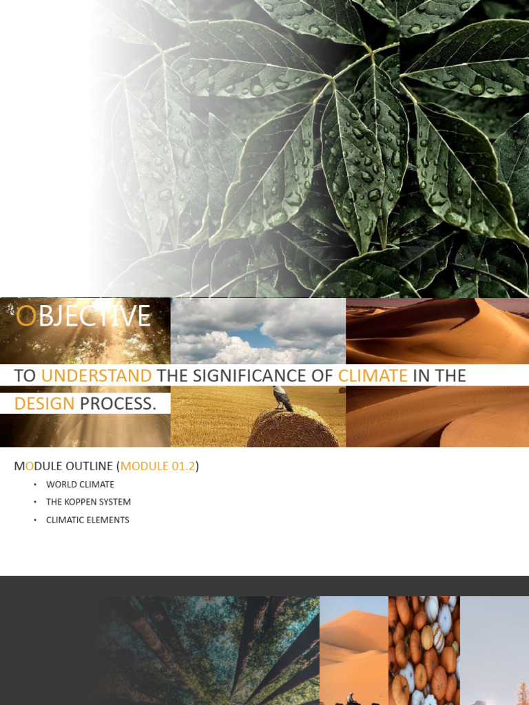 TRD_MODULE-01.2-1 | PDF | Precipitation | Temperate Climate