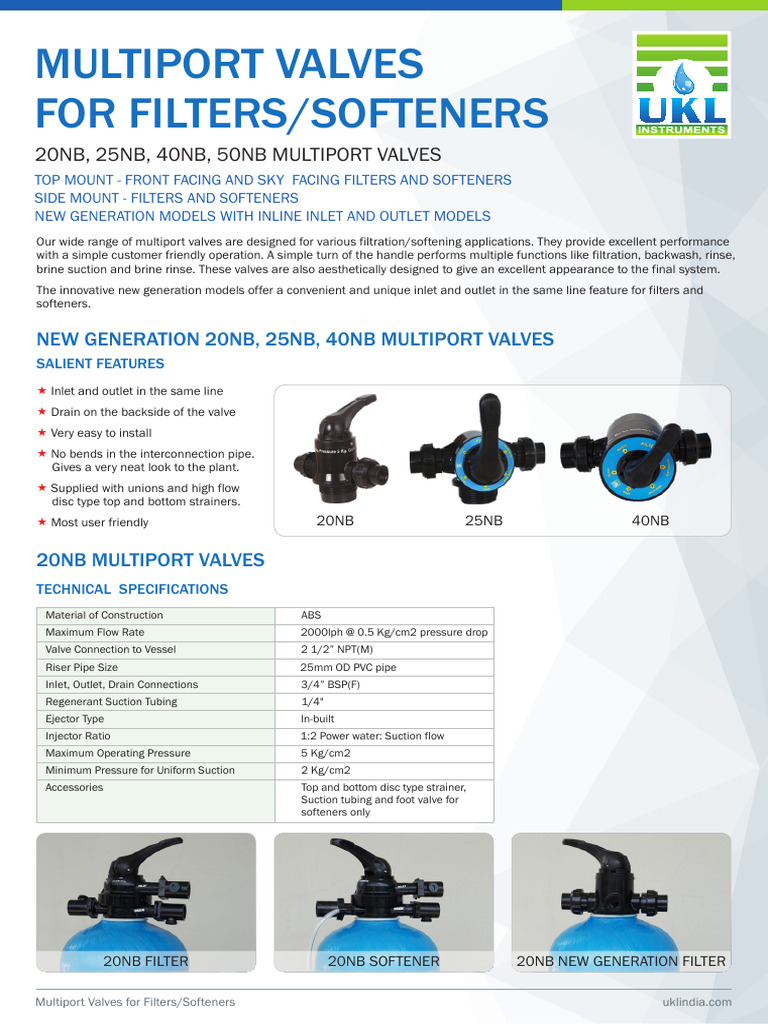 Multiport-valves | PDF | Valve | Pipe (Fluid Conveyance)