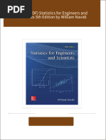 Statistics For Engineers and Scientists (6th Edition) Navidi | PDF ...