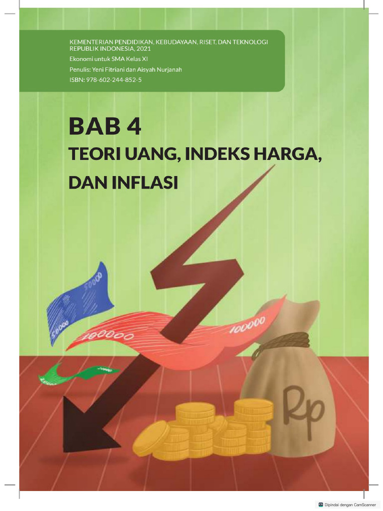 Bab 4 Teori Uang, Indeks Harga Dan Inflasi | PDF