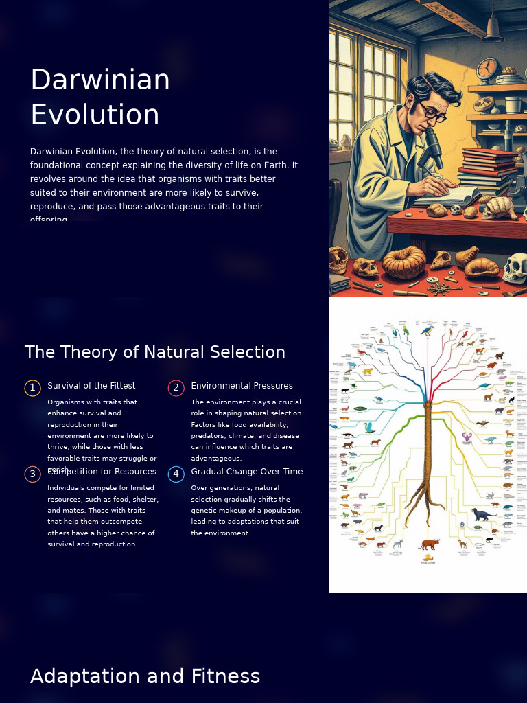 Introduction To Darwinian Evolution | PDF | Evolution | Genetics