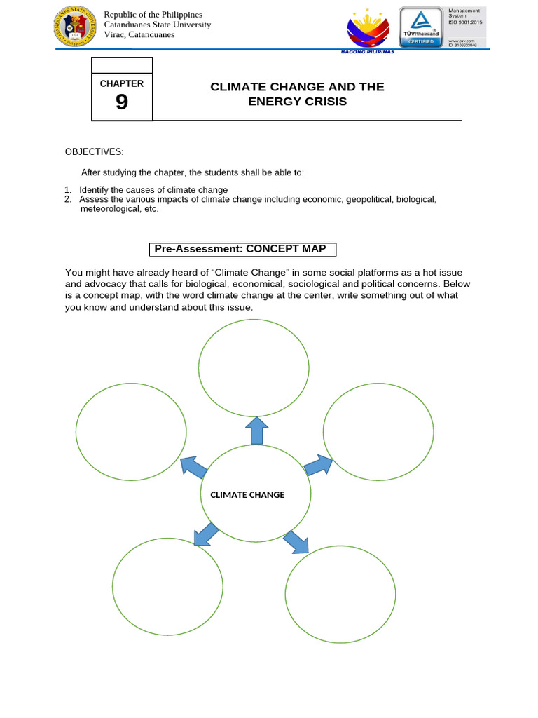 Chapter 9 Climate Change and Environmental Crisis | PDF | Climate ...
