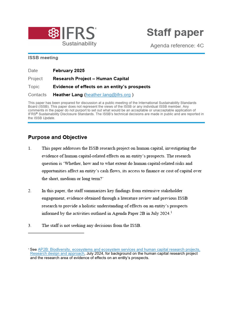 Ap4c Evidence Effects Entitys Prospects | PDF | Occupational Safety And ...