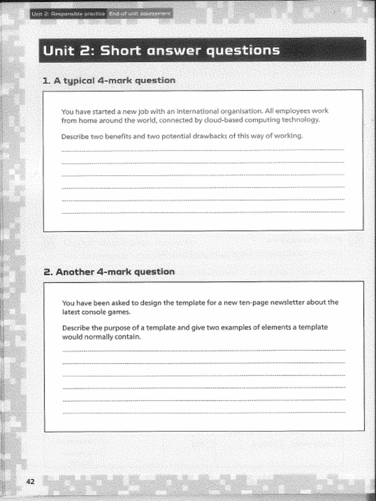 Computer Work Book Part 2 | PDF