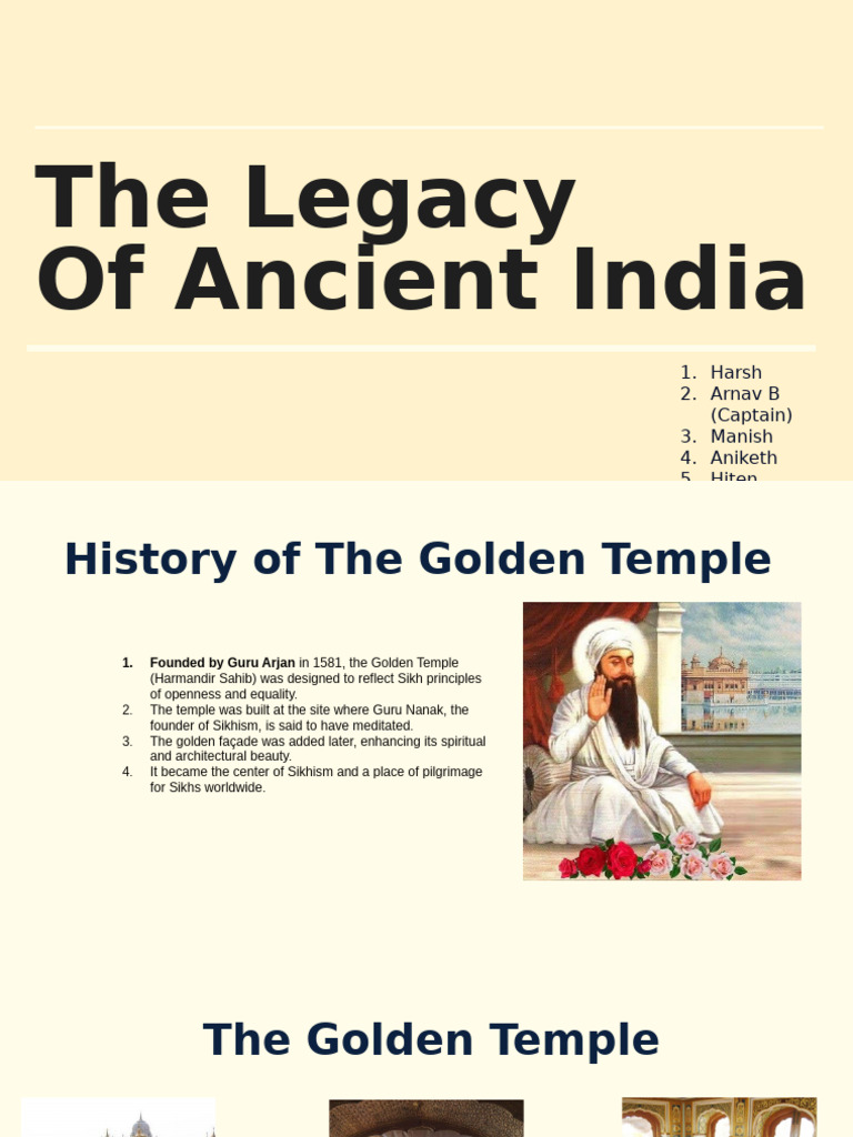 The Legacy of Ancient India | PDF