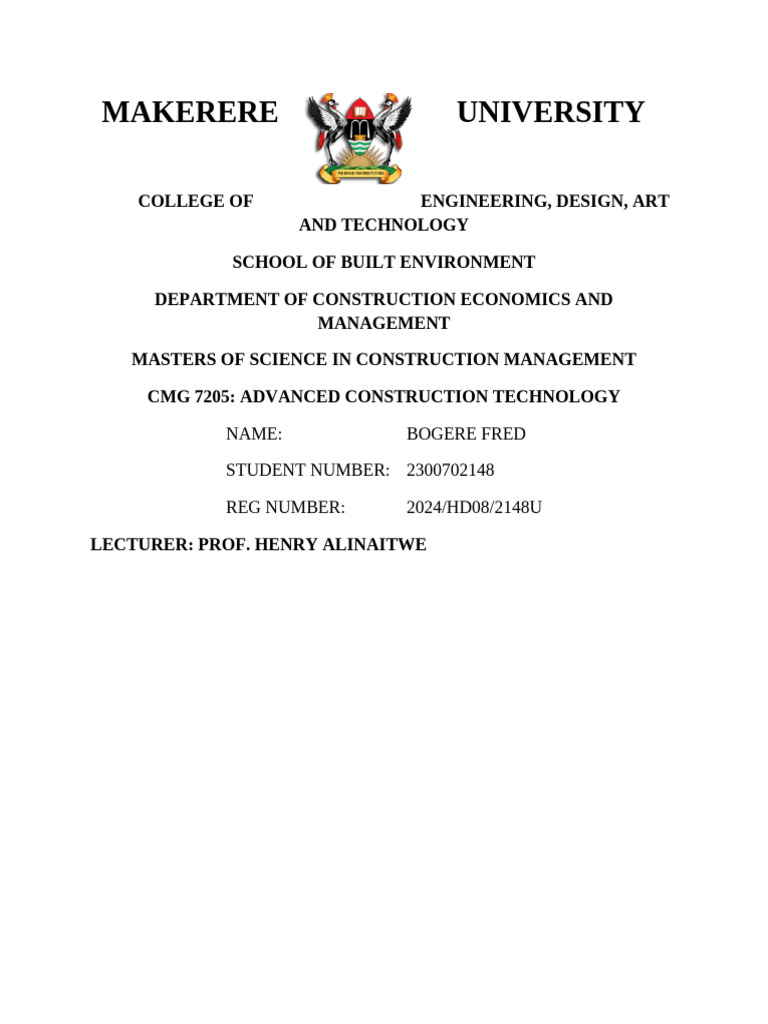 Makerere University | PDF