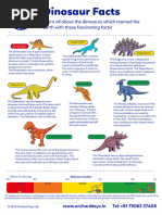 Jurassic Park Trilogy Dinosaur Guide | PDF | Tyrannosaurus | Taxa