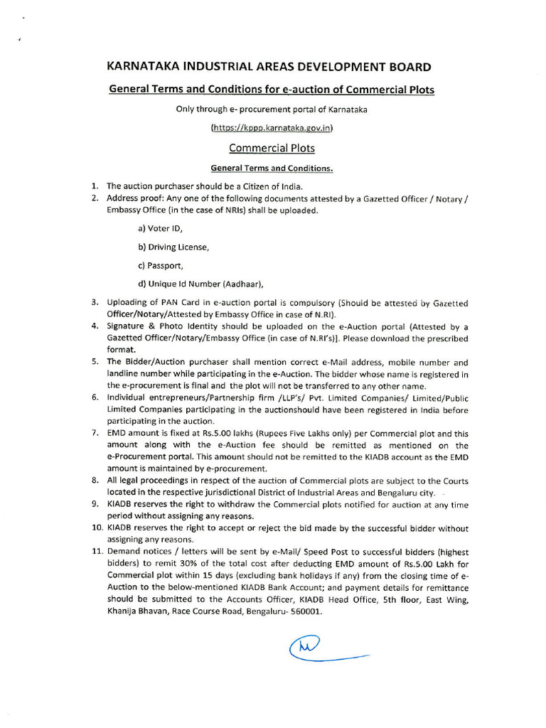 General Terms Condition | PDF