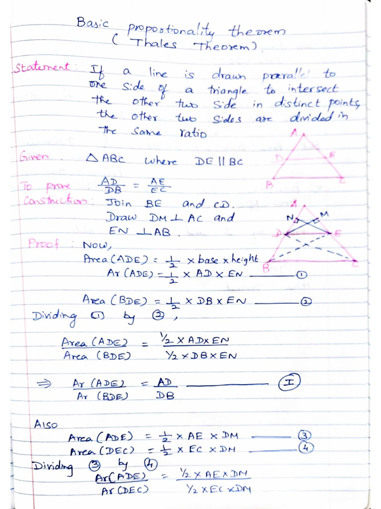 BPT Theorem Proof | PDF