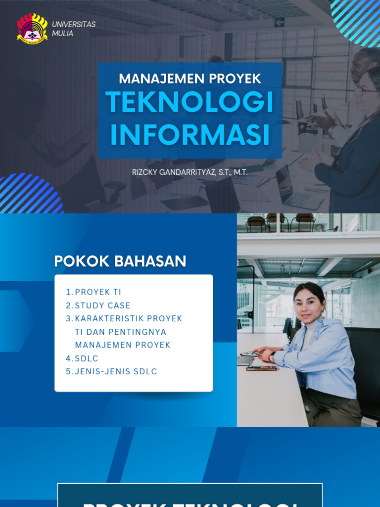 P3 - Manajemen Proyek Teknologi Informasi | PDF