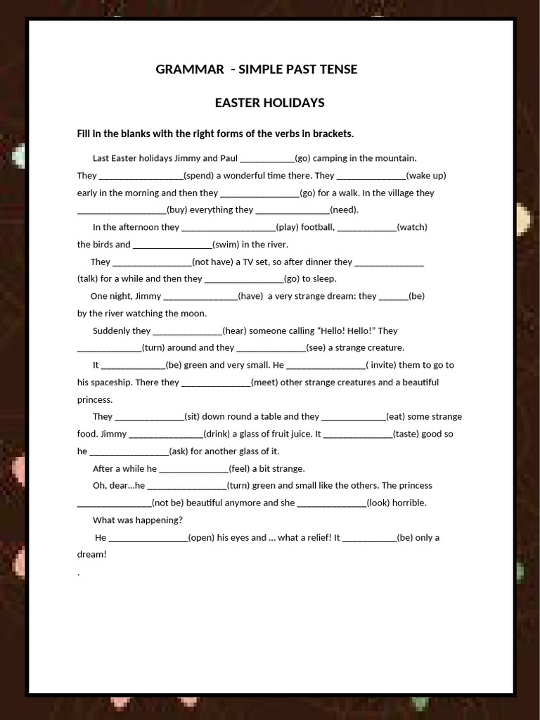 Past Simple3 | PDF
