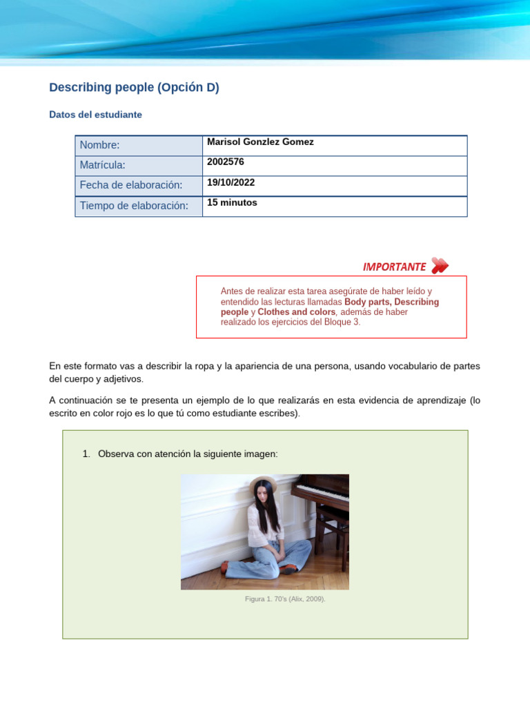 LE1_EA5_Formato_d | PDF