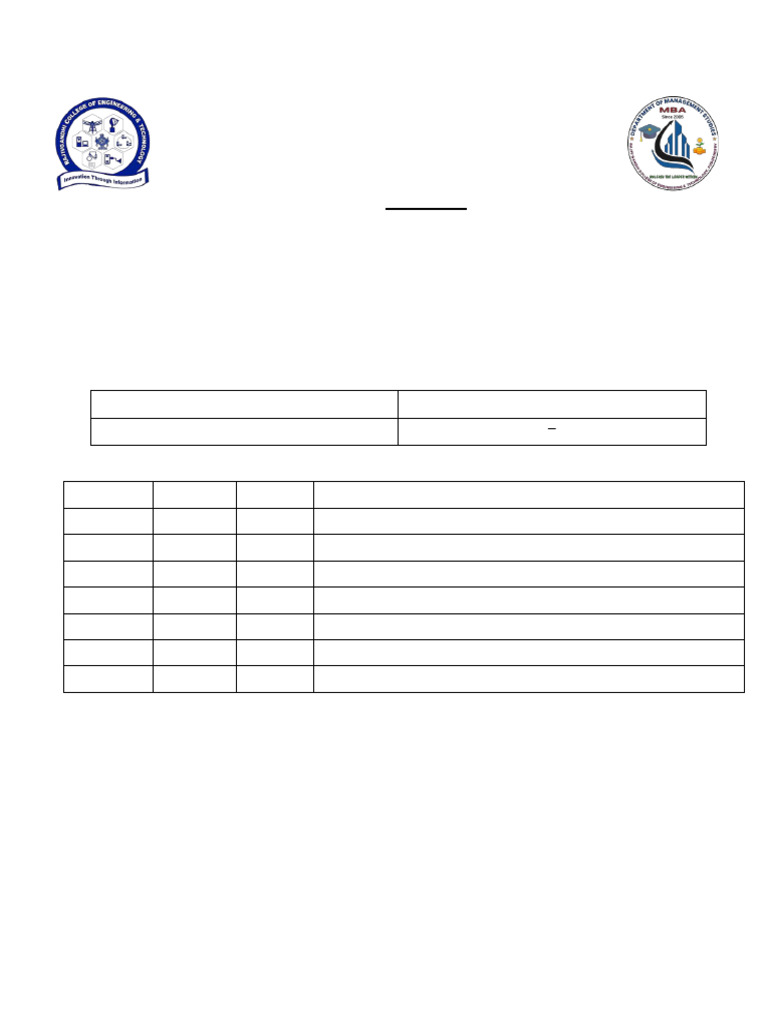 1st Internals Circular 2025 | PDF | Master Of Business Administration ...