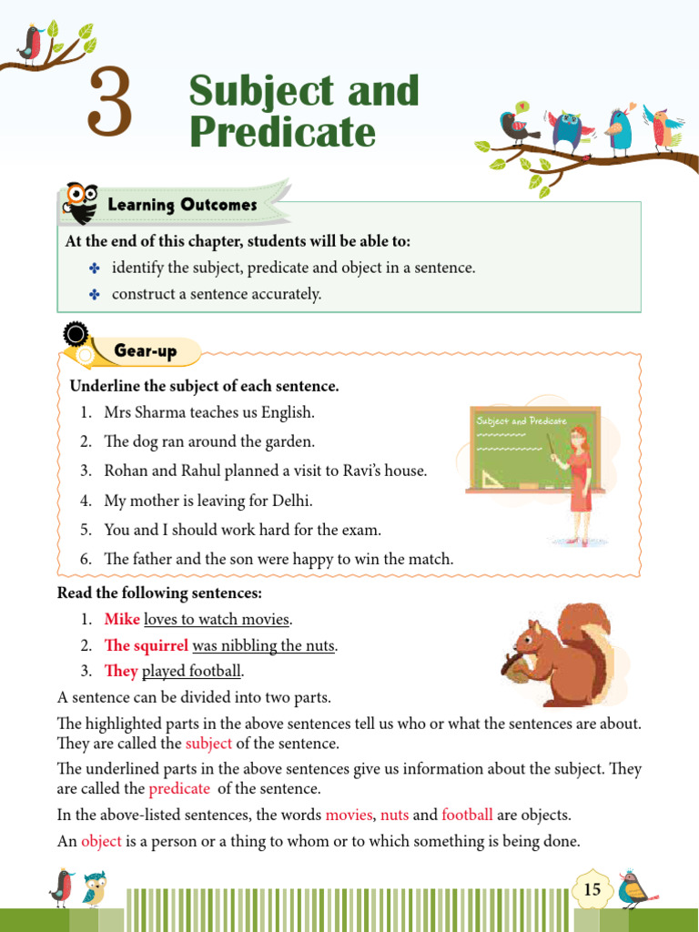 Grammar World 5-- Ch3 | PDF | Subject (Grammar) | Sentence (Linguistics)