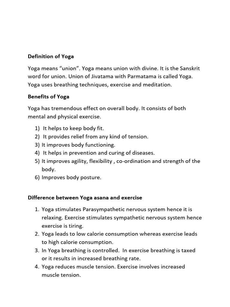 Yoga Notes-Pranayama&Meditation | PDF | Meditation | Prana