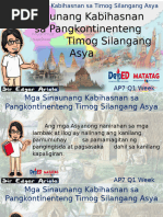 Mga Sinaunang Kabihasnan Sa Mainland (Pang-Kontinente) | PDF