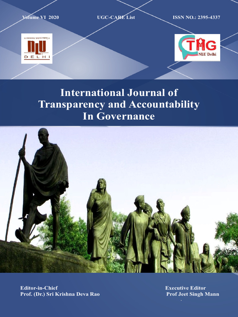 IJTAG-2020 Vol6 | PDF | Governance | Justice