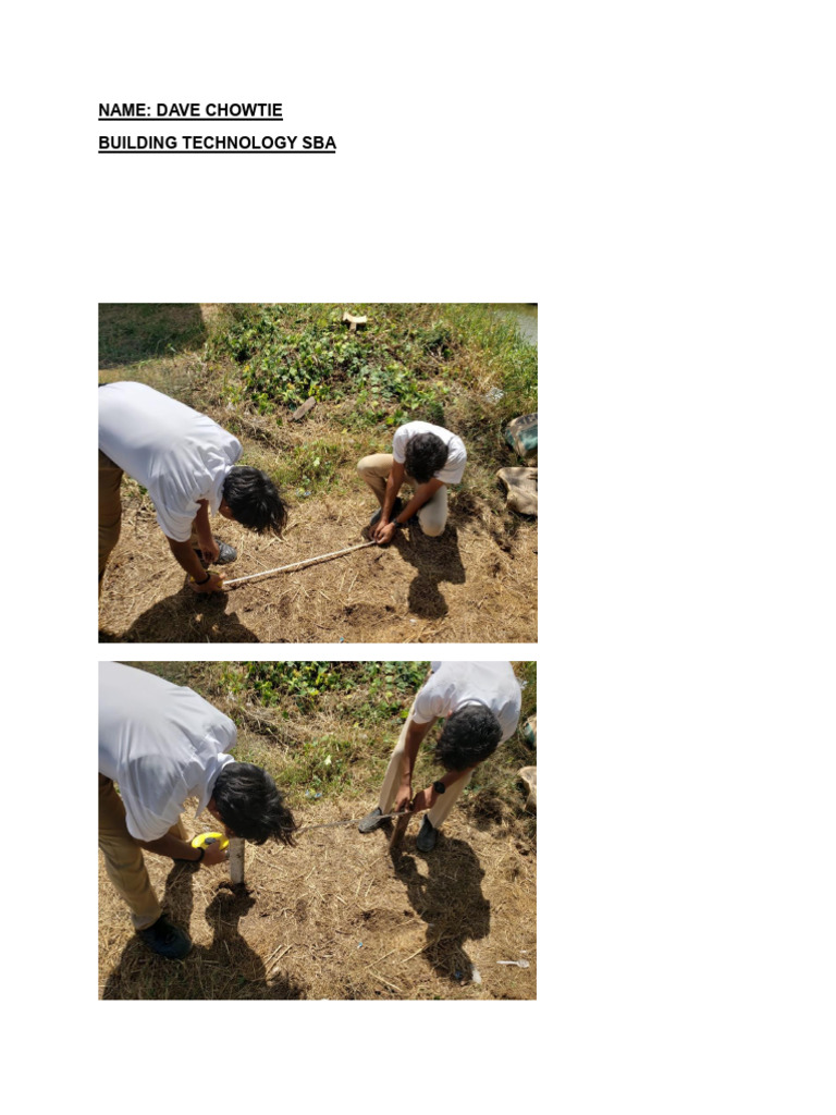 Site Work Operations Project | PDF