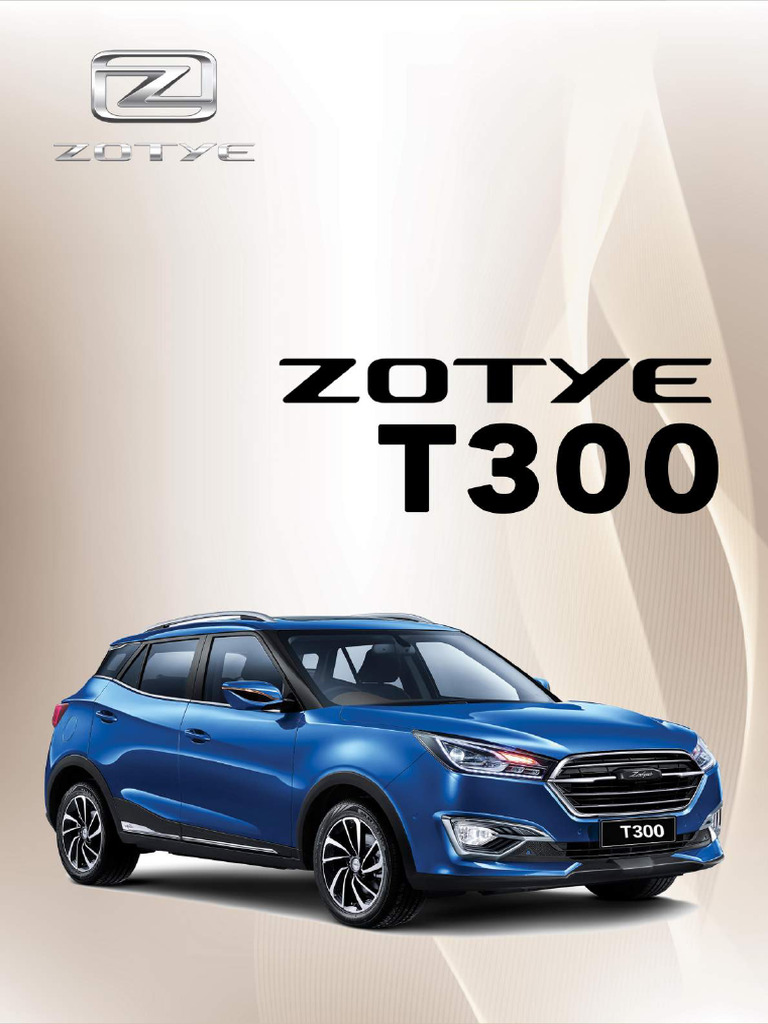Zotye T300 2022 EG | PDF