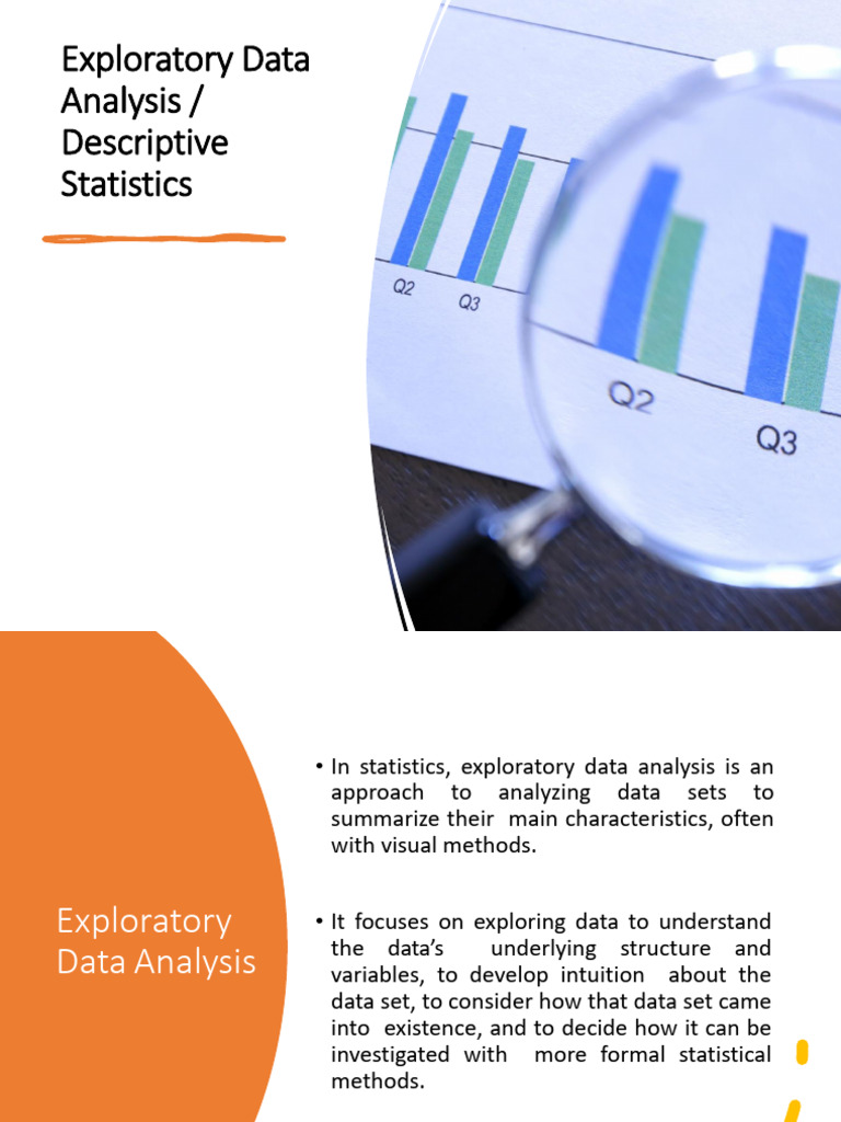 Lecture 02- Exploratory Data and Descriptive Statistics | PDF | Mean | Data Analysis
