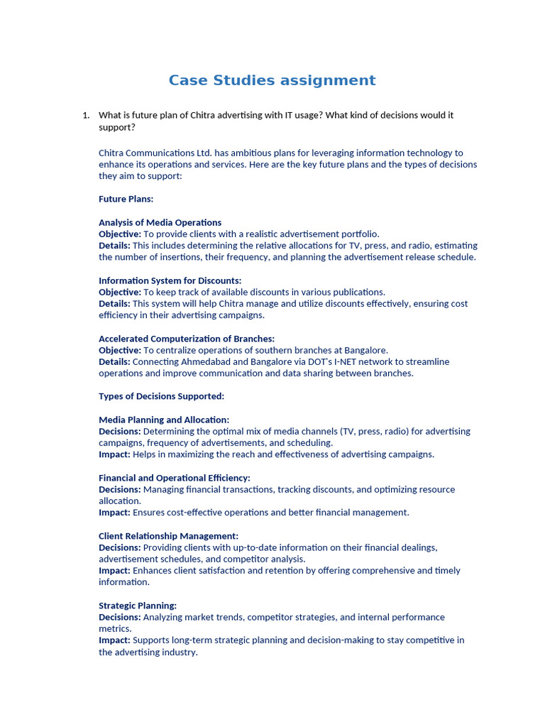 3690723-Case Studies Assignment | PDF | Computer Security | Security