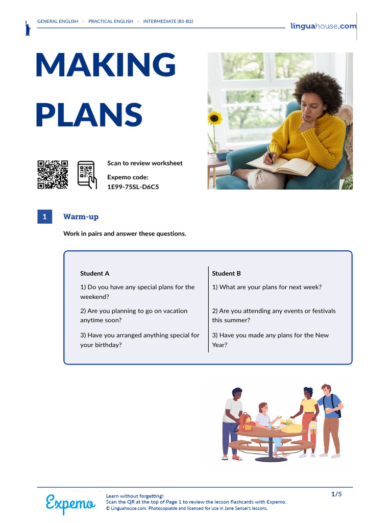 Planning Conversations for B1-B2 Learners | PDF