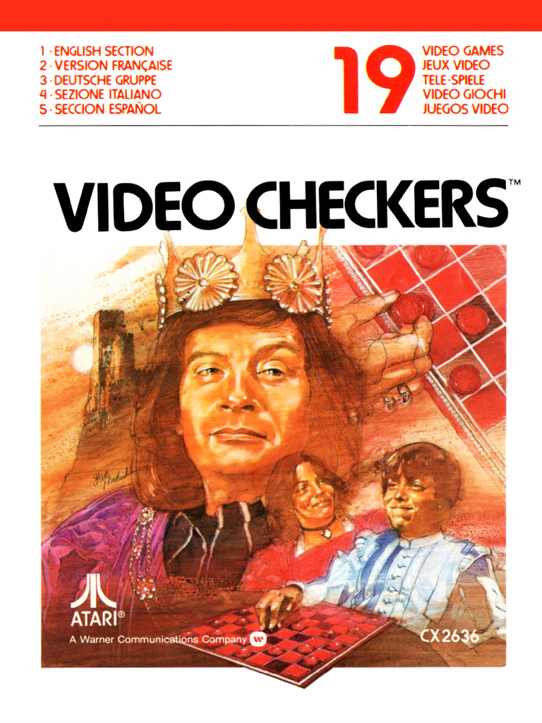 Video_Checkers_Atari_international | PDF