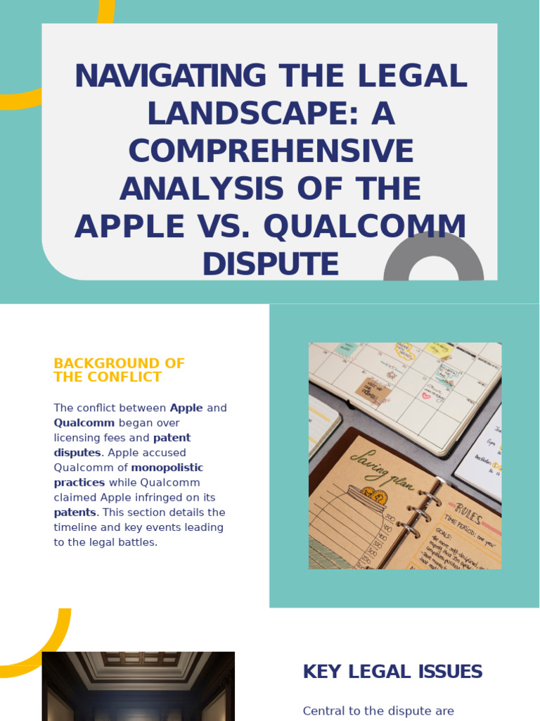 Slidesgo Navigating The Legal Landscape A Comprehensive Analysis of The ...