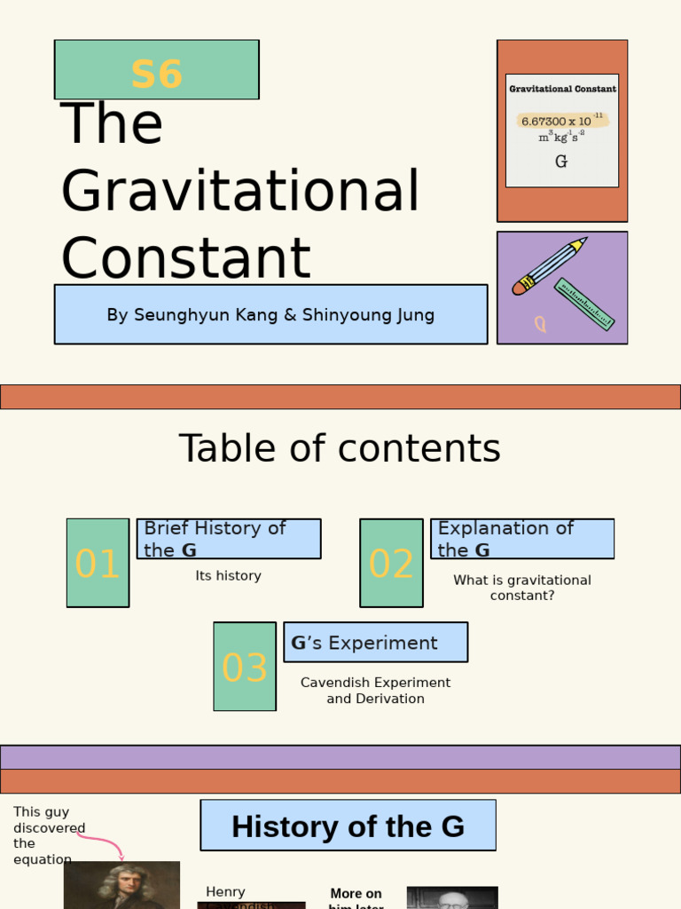 Gravitational Constant | PDF | Gravity | Classical Mechanics