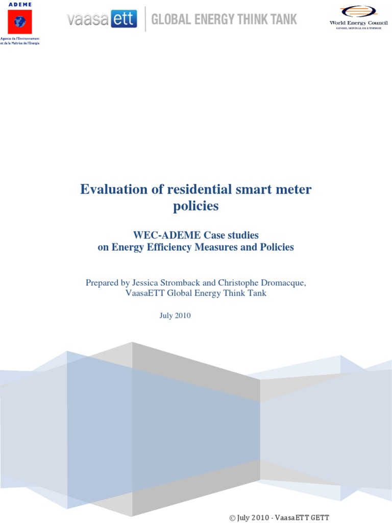 Ee Case Study Smart Meters | PDF | Smart Grid | Electrical Grid