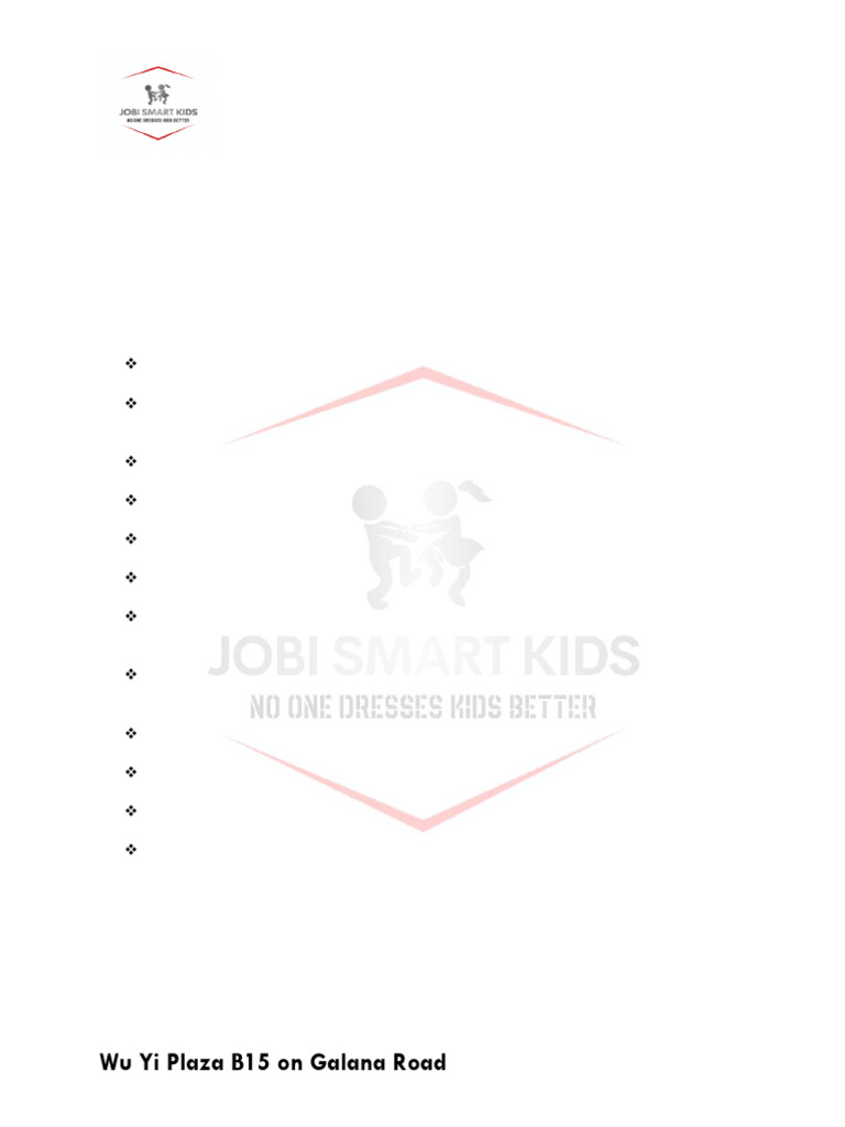 Jobi Smartkids Intern Advert, 24 | PDF | Digital Marketing | Search ...