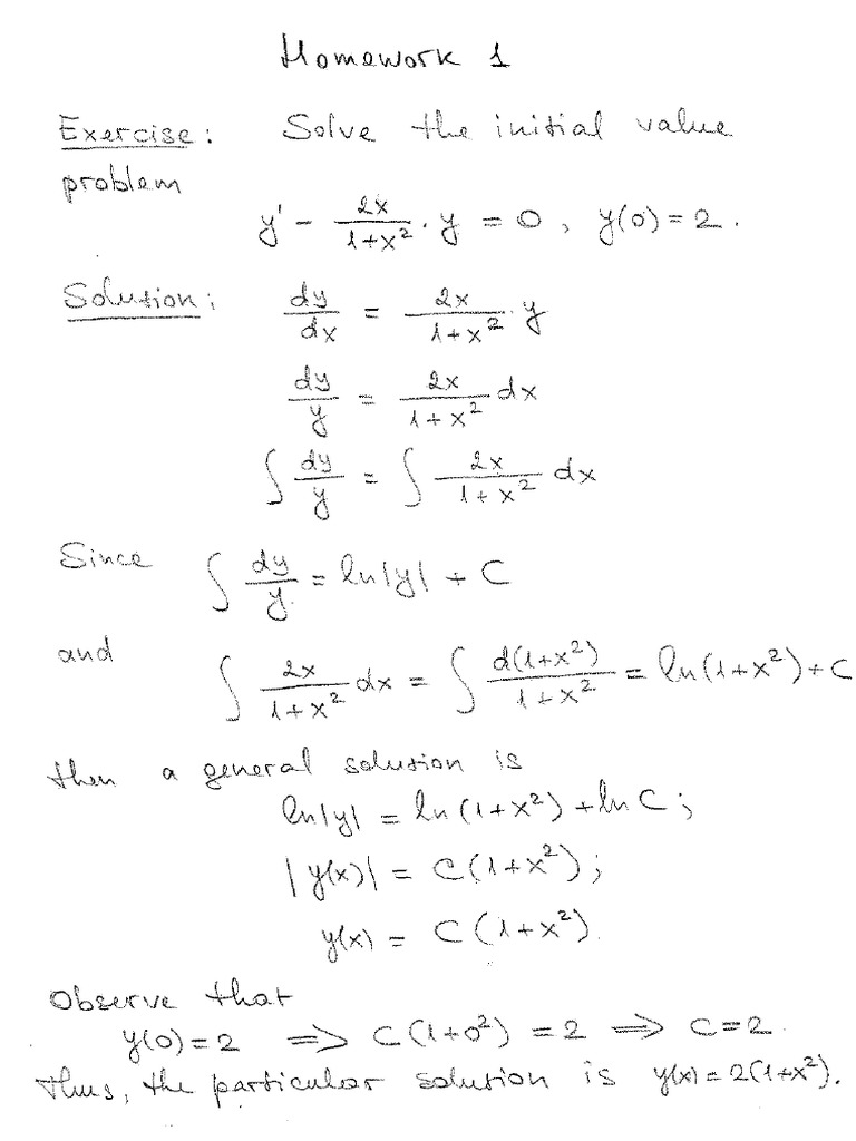 Hw1 Corrections | PDF