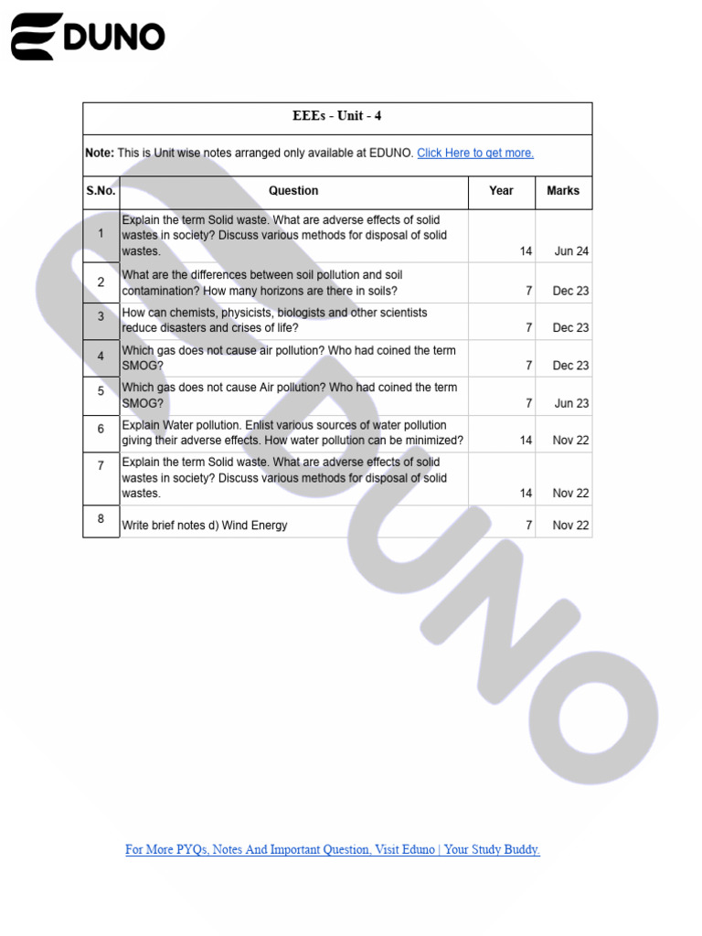 EEE Unit 4 PYQ - | PDF