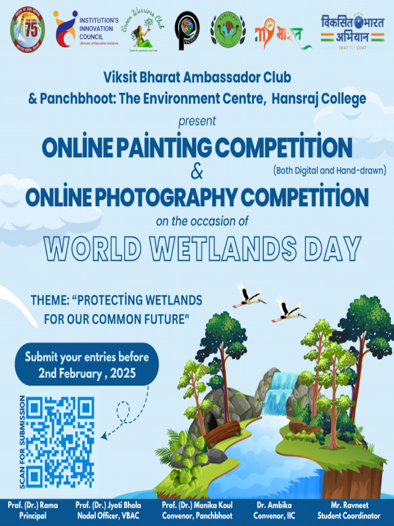 Online Painting Competition - WORLD WETLANDS DAY | PDF