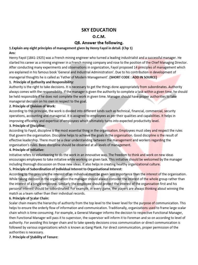 Ocm q.8. Answer in Detail | PDF | Insurance | Banks