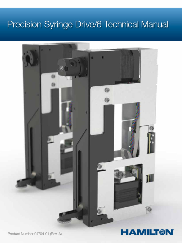 HAMILTON PSD6 Manual en | PDF | Valve | Manufactured Goods