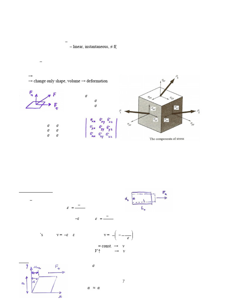 06 Elasticity | PDF | Stress (Mechanics) | Deformation (Engineering)