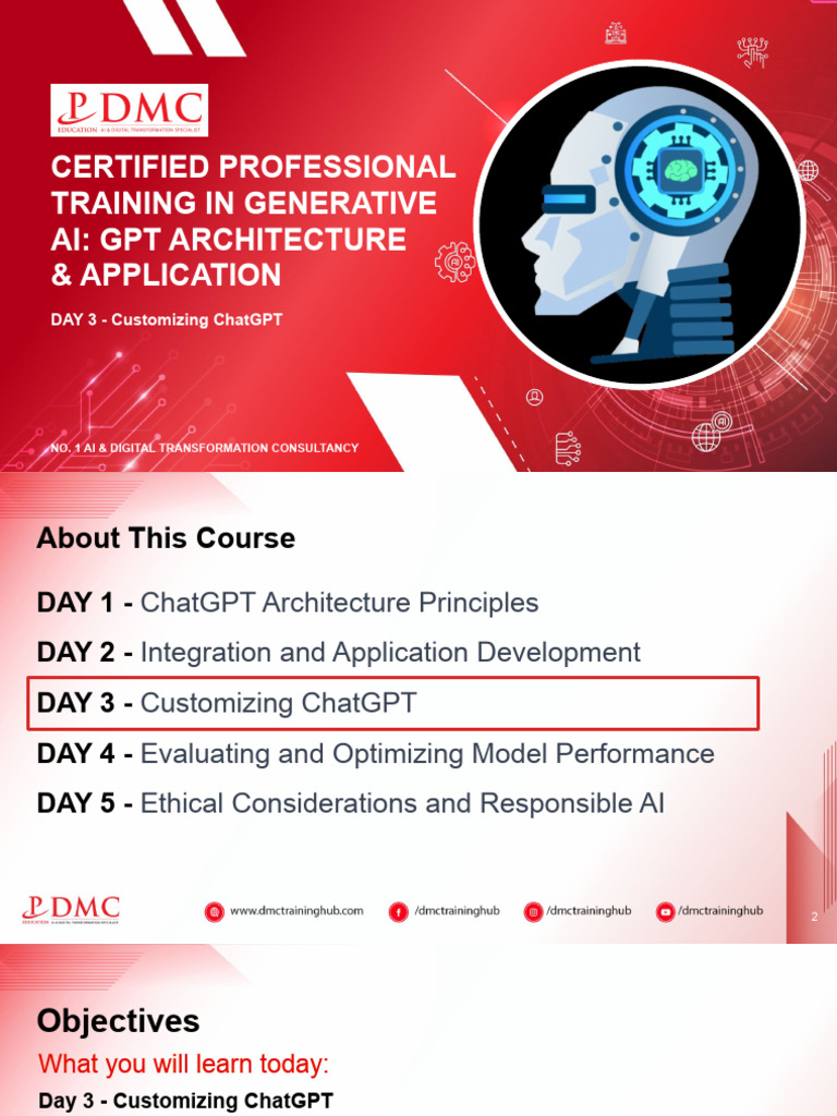 Day 3 - Customizing ChatGPT | PDF | Artificial Intelligence ...